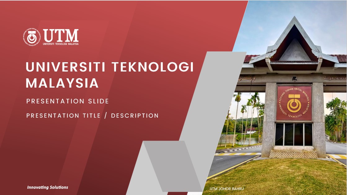 Presentation Templates | UTM Brand