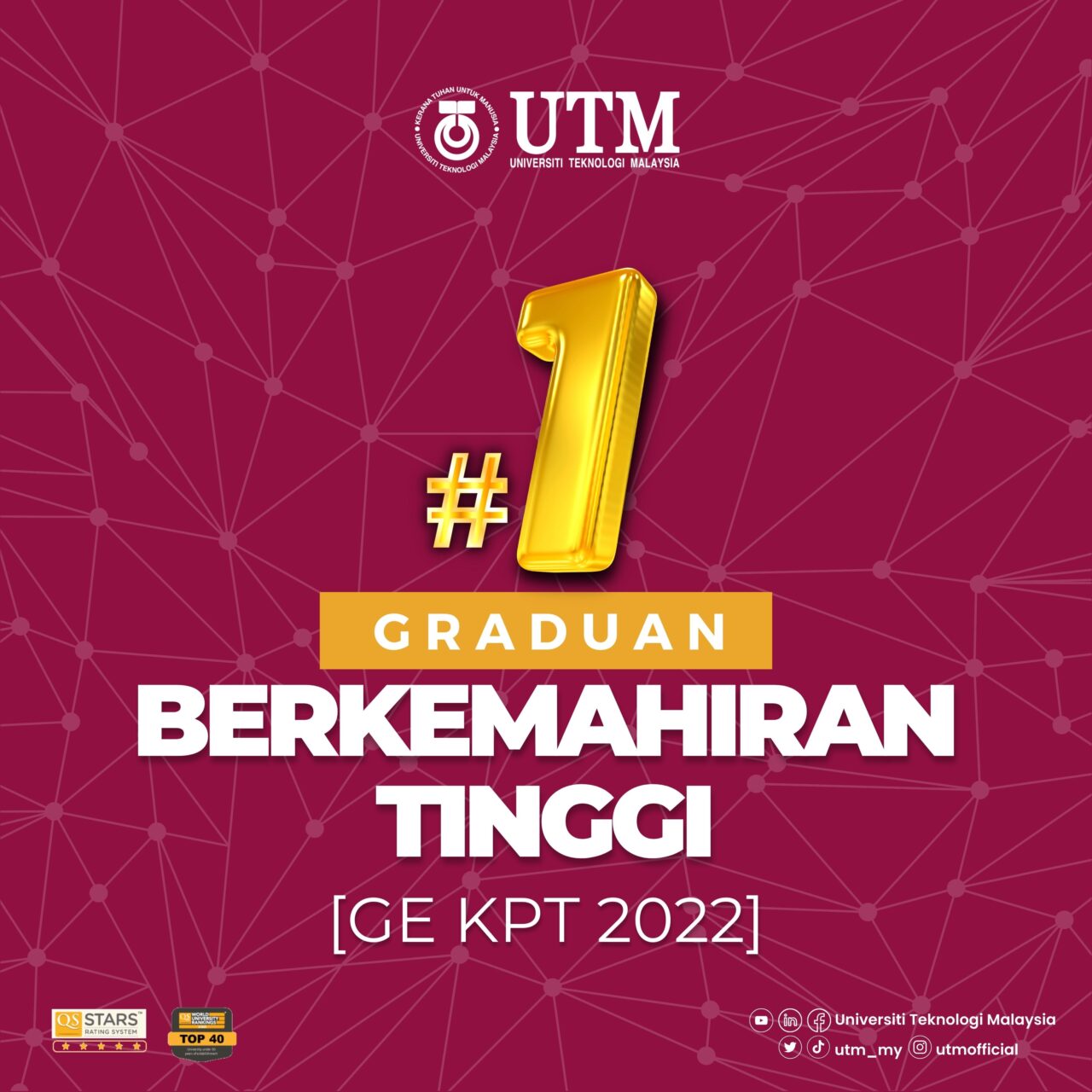 UTM Landmark Box | Universiti Teknologi Malaysia Brand